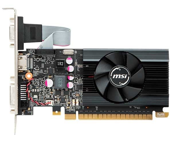 Placa de Video MSI GT 710 1GB 32Bit GDDR5, GT 710 1GD5 LP | Pichau