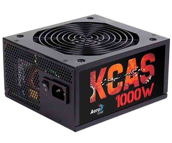 Fonte AeroCool KCAS 1000W Bronze Modular Full Range 80 Plus, EN53862 ...
